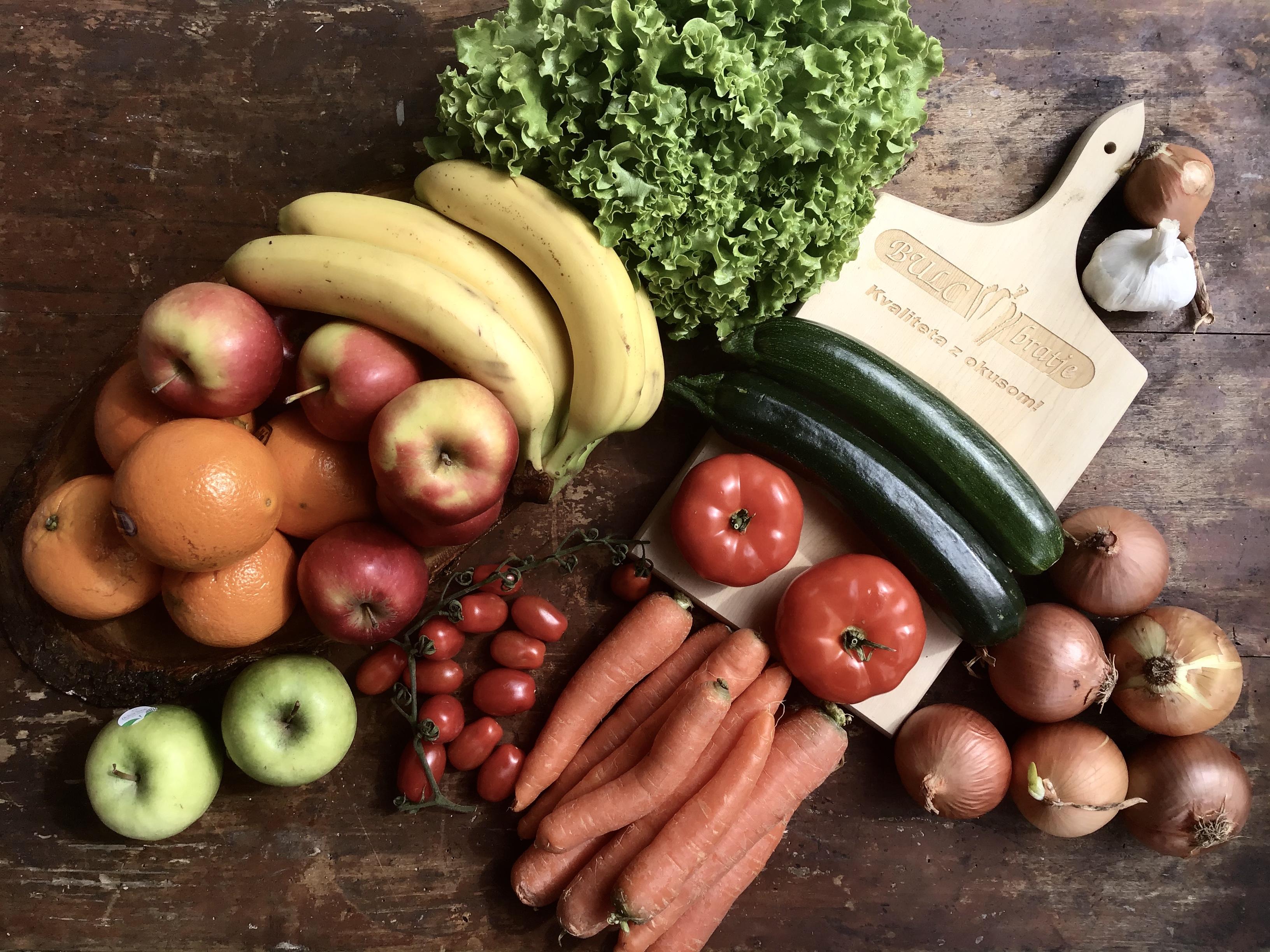 Sveže sadje in zelenjava